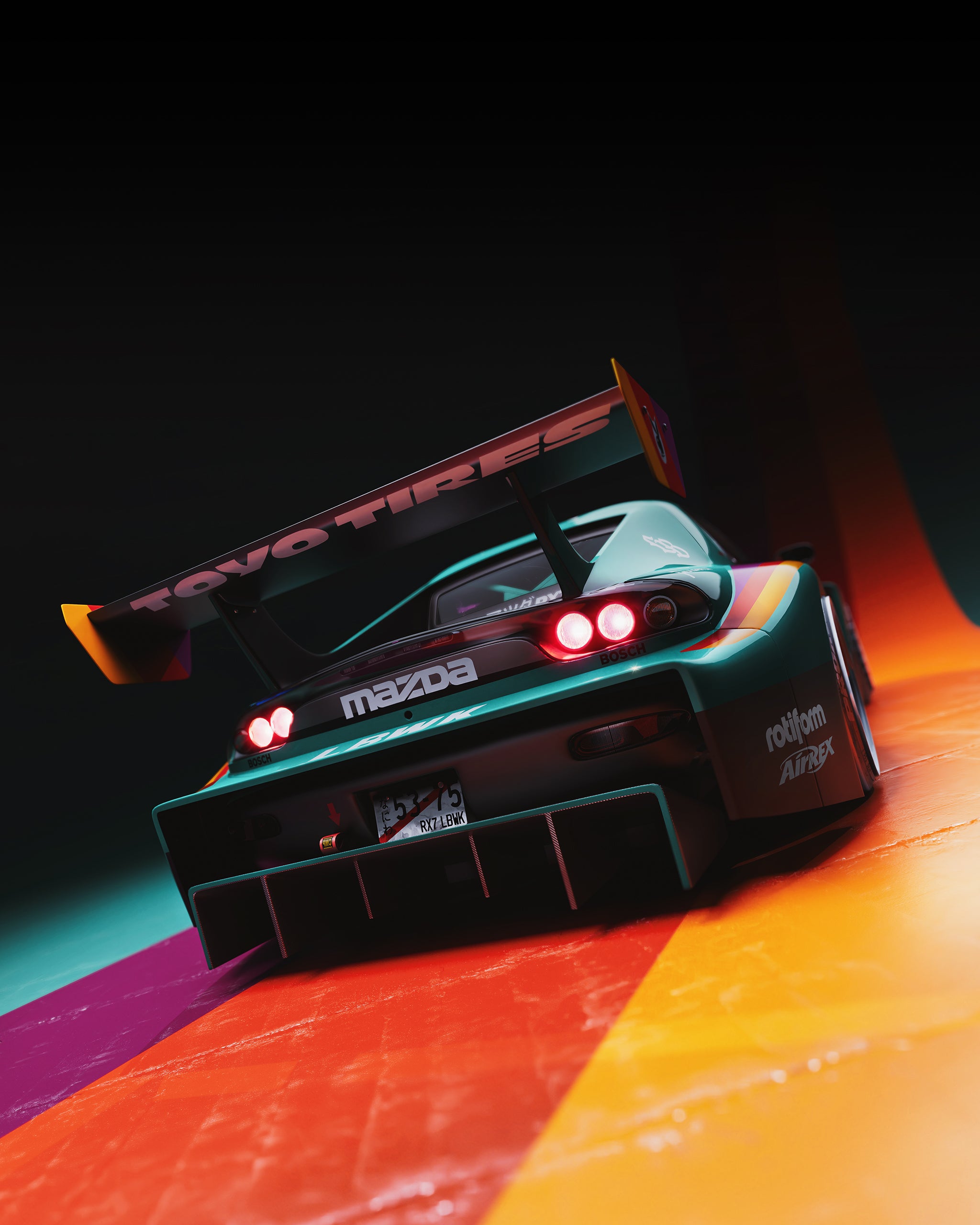 LB-Super Silhouette RX-7 Complete Body Kit (FRP) (LB62-01) – libertywalkeu