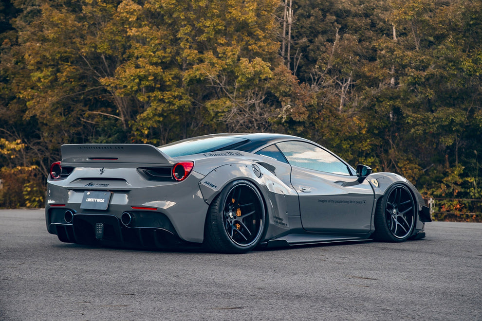 LB WORKS FERRARI 488 Complete Body Kit (FRP) (LB24-02) – Liberty Walk ...