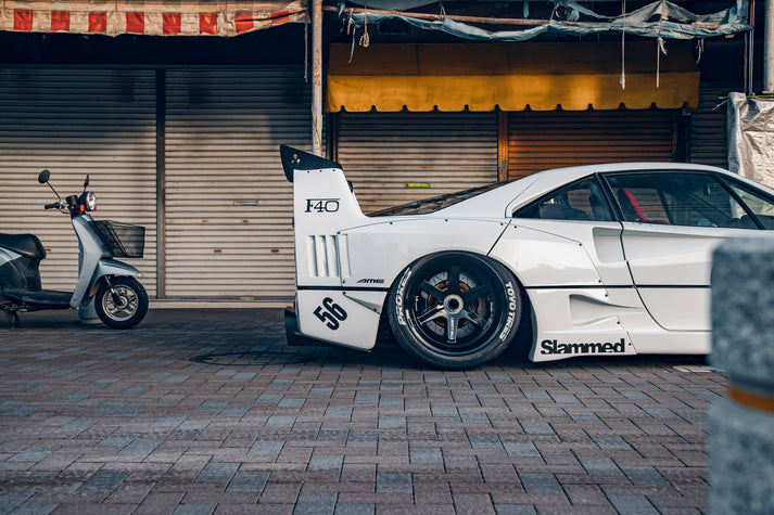 LB WORKS F40 complete body kit (FRP) (LB71-01) – Liberty Walk Europe