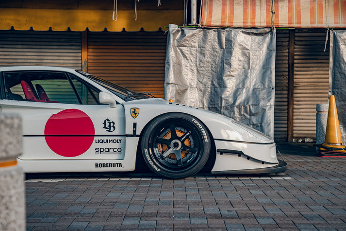 LB WORKS F40 complete body kit (FRP) (LB71-01) – Liberty Walk Europe