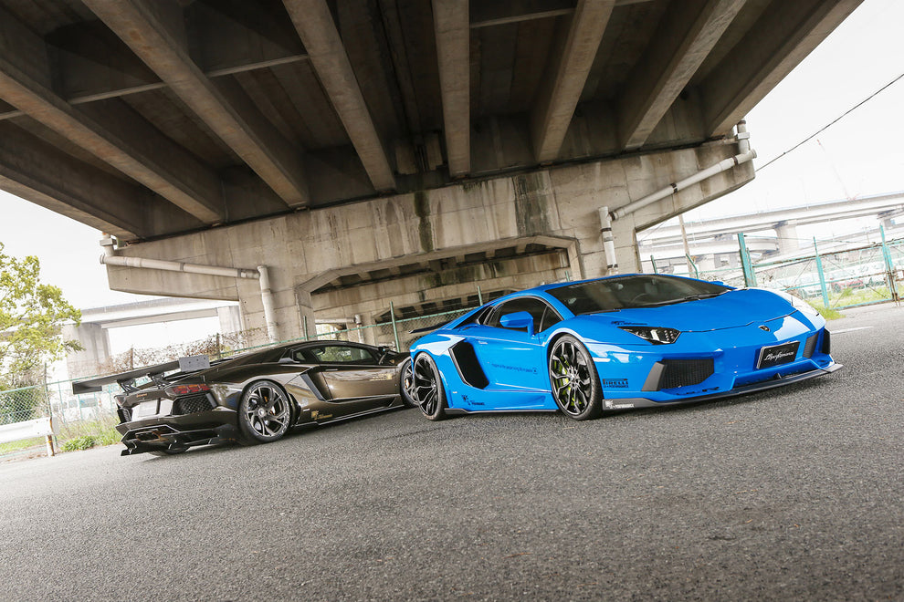 LB Performance Aventador Complete body kit Type 2 (CFRP) (LB02-12 ...