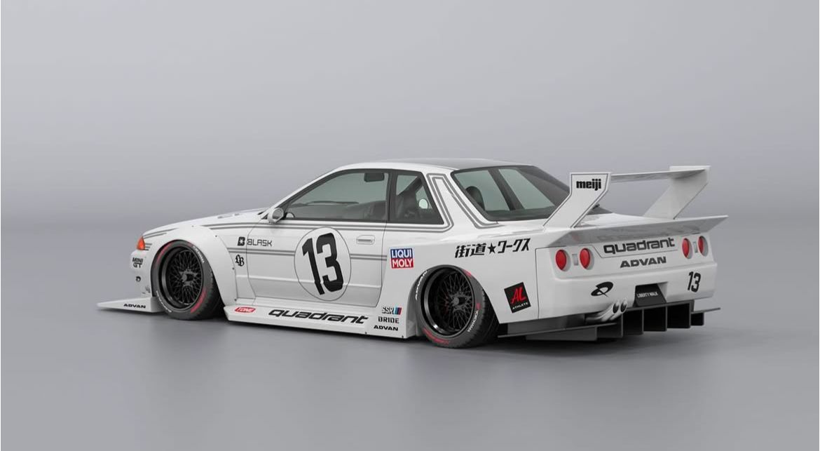 LB-Kaido Works Nissan Skyline R32 Complete Body Kit (STANDARD BONNET ...