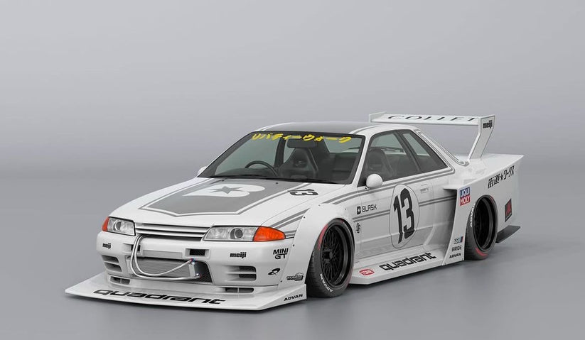 LB-Kaido Works Nissan Skyline R32 Complete Body Kit (STANDARD BONNET ...