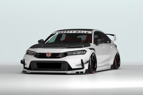 LB Nation Honda Civic Type R FL5 Complete Body Kit FRP – Liberty Walk ...