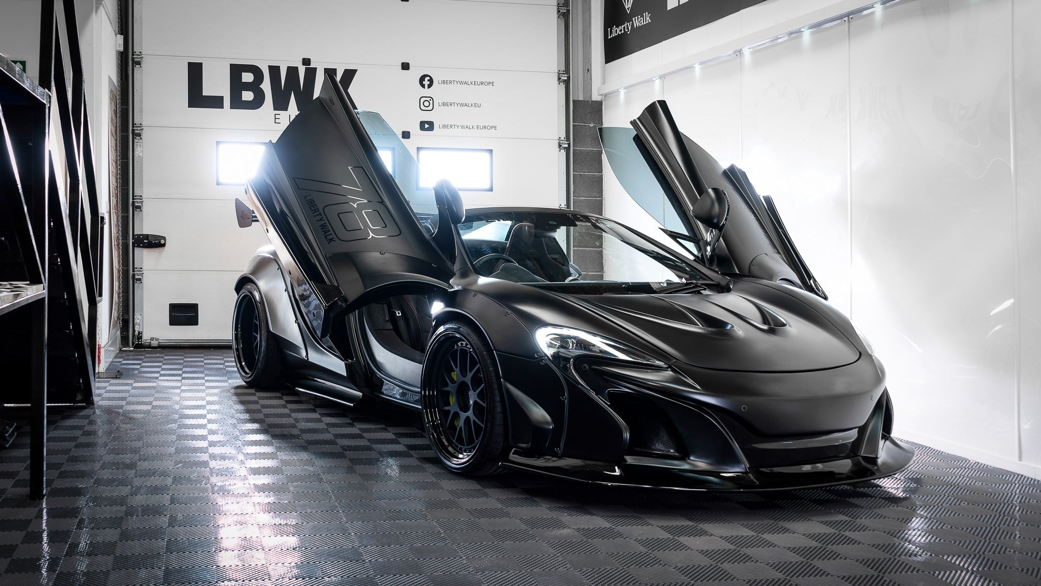 LB WORKS 650S Complete Body kit CFRP+Dry Carbon Wing (LB22-03 ...