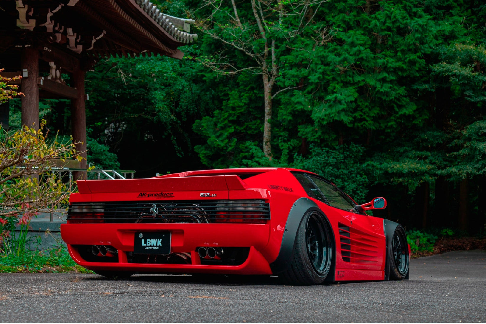 LB WORKS 512 Testarossa Complete Body Kit FRP (LB63-02) – Liberty Walk ...