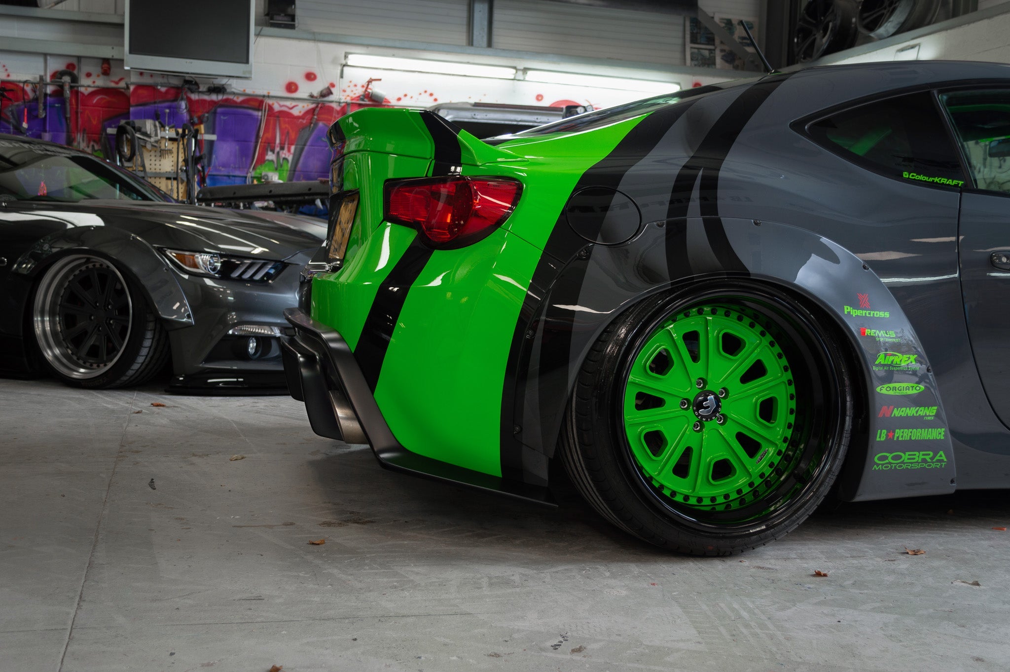 LB Nation GT86 Lip Type Ver.2 (Ducktail) Complete Body Kit -2015 FRP ...