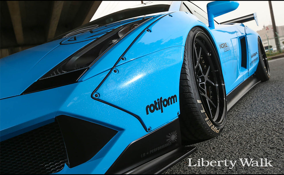 LB WORKS Gallardo complete body kit Ver.2(FRP) (LB08-01) – Liberty Walk ...